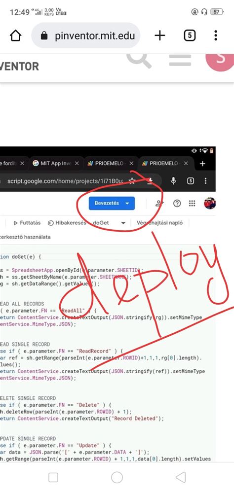 Data Read Modify Googlesheet Sheet By Timai Mit App Inventor Help Mit App Inventor