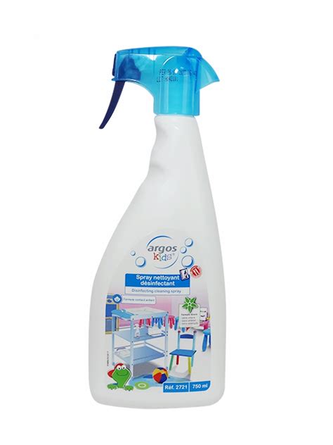 Spray désinfectant virucide sans rinçage ARGOSKIDS Spray 750ml