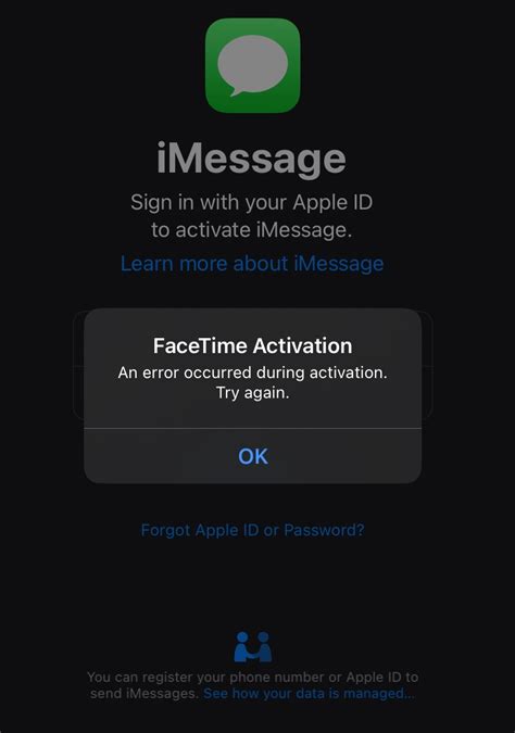 Frustrating Imessage Facetime Error Apple Community