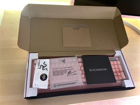 Teclado RAZER BlackWidow V3 Rose Quartz Custóias Leça Do Balio E