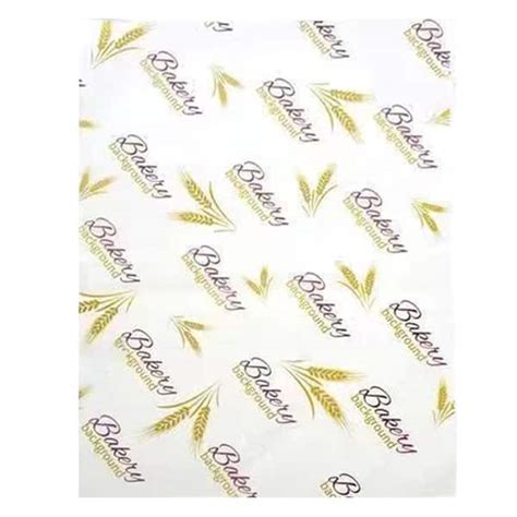 50pcs Sandwich Wrapper Greaseproof Foldable Rectangle Shape English