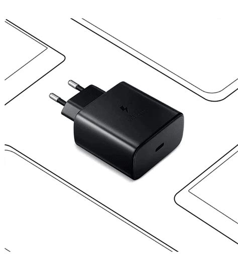 Cargador Mas Cable Samsung Tipo C 45w Carga Full Rapida