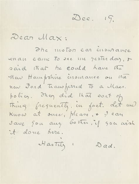 Maxfield Parrish Autograph Letter Signed Vintage Memorabilia