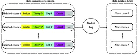 color online multi instance multi label representation for pre course