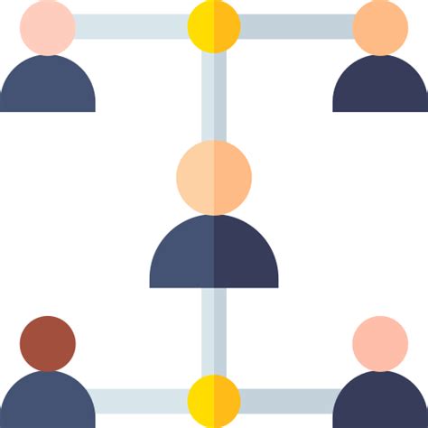 Coordination Basic Straight Flat Icon