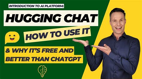 How To Use AI Platform Hugging Chat The Free Alternative To ChatGPT Plus YouTube