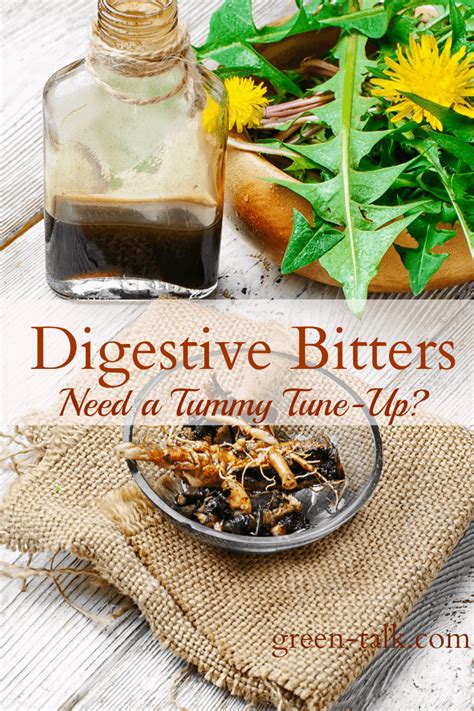 Digestive Bitters: Need a Tummy Tune-Up? - Green Talk®