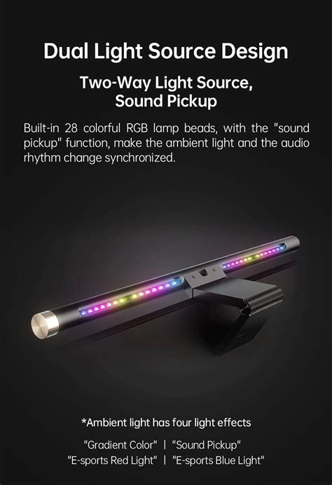 Lymax Rgb Colorful Screen Hanging Light G1 With Musical Rhythm High Color Reproduction Eyes