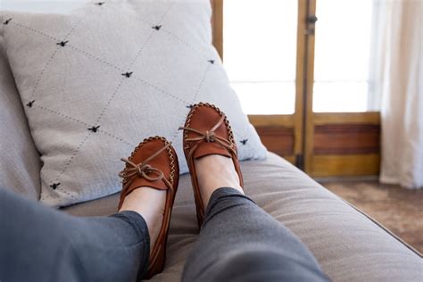 Taking Up Space Leather Moccasins