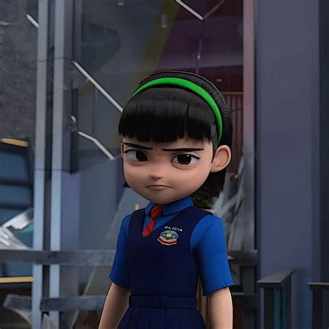Ejen Alicia Icon Kartun Gambar Profil Penyimpanan Foto