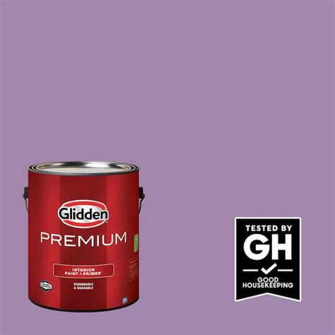Glidden Premium 1 Gal Violet Eclipse Ppg1176 5 Semi Gloss Interior
