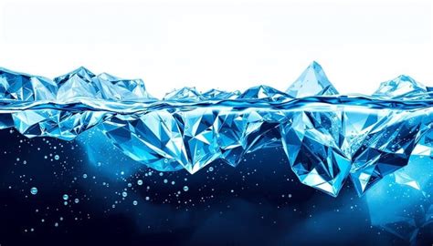 Free Crystalline Ice Transformation Image Ice Water Crystal Download At Stockcake