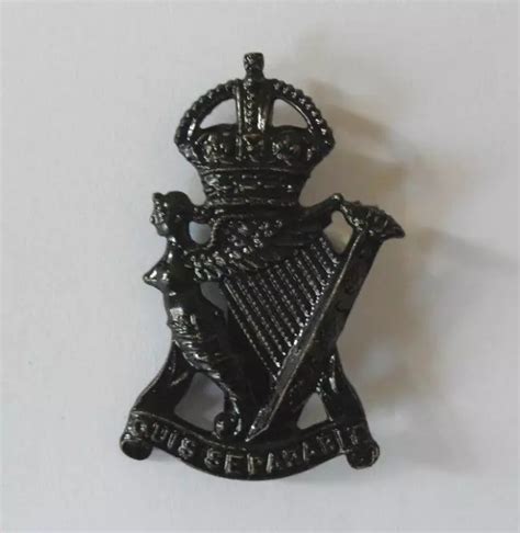 British Army Cap Badge The Royal Irish Rifles 14th Battalion £9