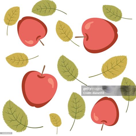 Apple Fall Autumn Element High Res Vector Graphic Getty Images