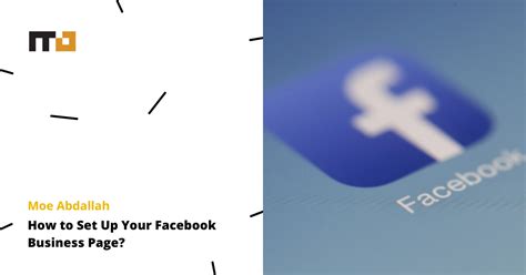 How To Set Up Your Facebook Business Page Moe Abdallah