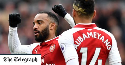 Arsenal 3 Stoke 0 Pierre Emerick Aubameyangs Generosity Hints At
