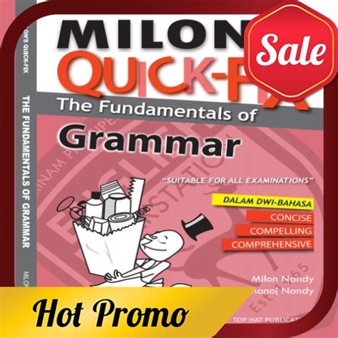 Milon S Quick Fix Fundamental Of English Grammar Dual Language Dwi