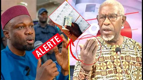 Alerte Radiation Sonko actée Lamine Ndiaye déchire la décision de