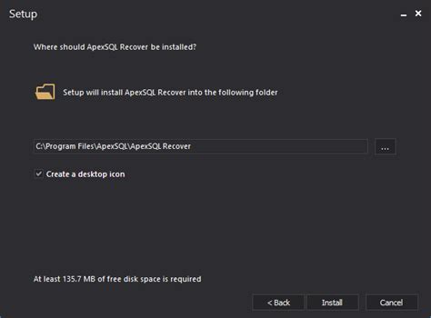 ApexSQL Recover 2018 Screen Shot Tour
