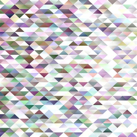 Geometrical Abstract Triangle Mosaic Background Gradient Mosaic Graphic Design Stock Vector