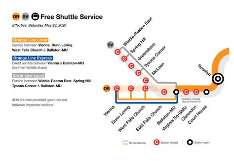 The Current Map Of Wmata Station Closures Shows End Date As September