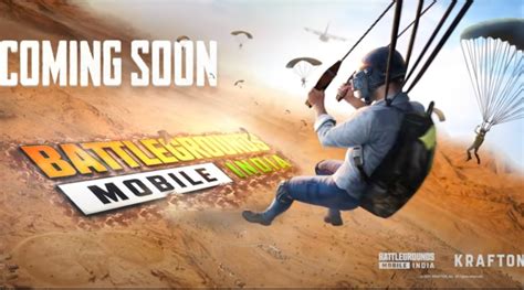 Pubg Mobile India Krafton Announces ‘battlegrounds Mobile India