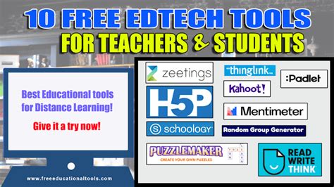 Free Educational Tools