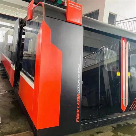 Used Dne 8025 8000w Fber Laser Cuting Machine For Sale