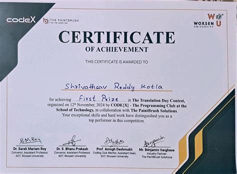 Hackathon Translationday Teamwork Innovation Gratitude… Shrivathsav Reddy Kotla