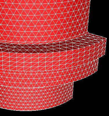 Gmsh Structured Mesh Of A Step Part