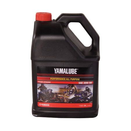 Yamalube Performance All Purpose 4 Stroke Oil 20W 50 1 Gallon Walmart Oils Gallon Purpose