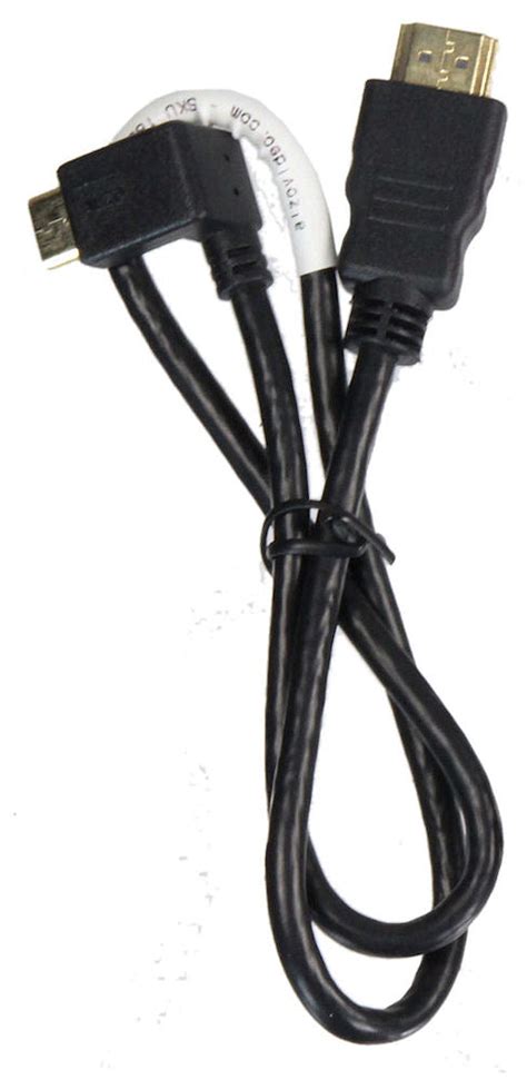 Alzo Short Hdmi 2 Cable White For Most Dslr Cameras Alzo Digital