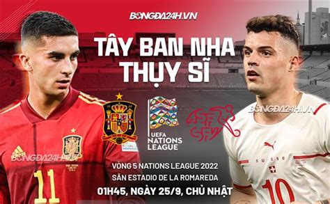 Video Kết quả Tây Ban Nha vs Thụy Sĩ Nations League hôm nay