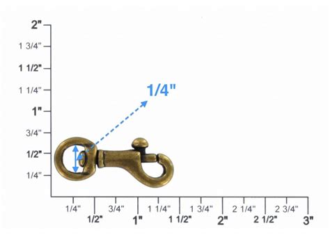 45 14 Antique Brass Swivel Bolt Snap Solid Brass Ll