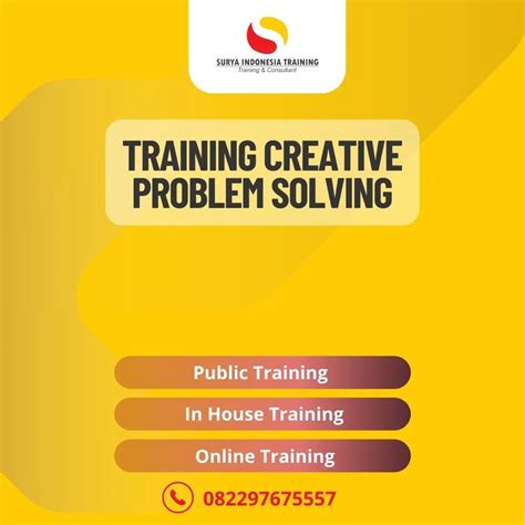 Pelatihan Creative Problem Solving Surya Indonesia Training