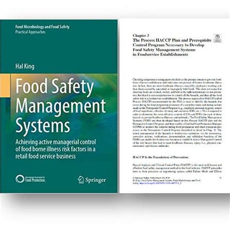 Process Haccp And Prerequisite Control Programs In Foodservice By