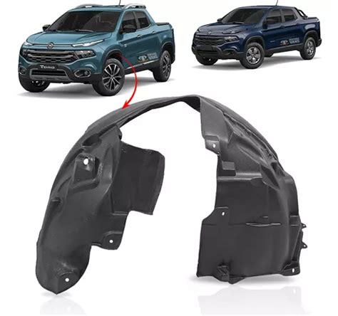 Apara Barro Dianteiro Fiat Toro Flex 4x4 2020 2021 Esquerdo