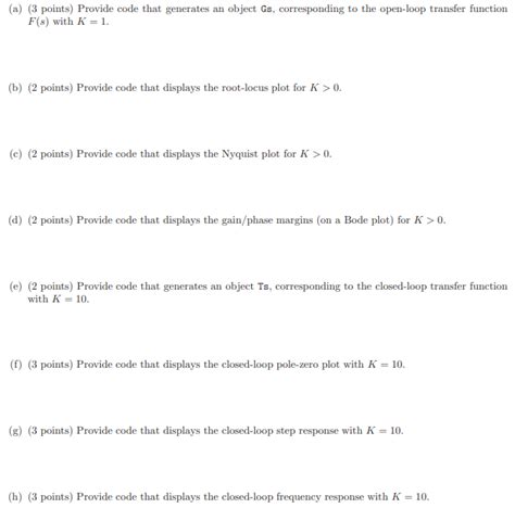Solved Consider A Negative Unity Feedback LTI System With Chegg Com