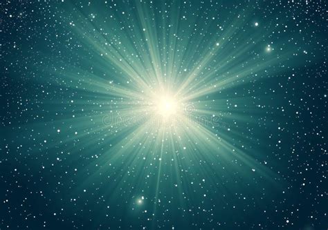 A Line Art Illustration Of An Exploding Star Appears Against A Green