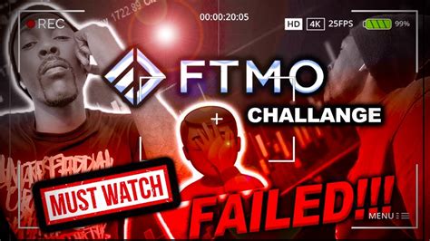 I Failed The Forex Ftmo Challenge This Is What I Did Wrong Youtube