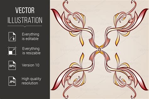 Floral Cross Element 2259658