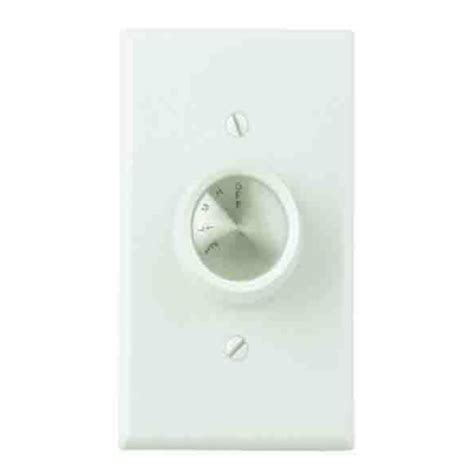 Craftmade 4 Speed Indoor Rotary Fan Control 15 Amp White Craftmade