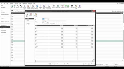 Sage 50 Tutorial Nominal Ledger Part 3 Editing Nominal Codes