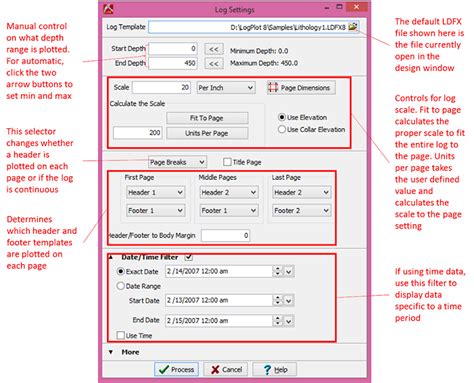 Compile Settings Detail