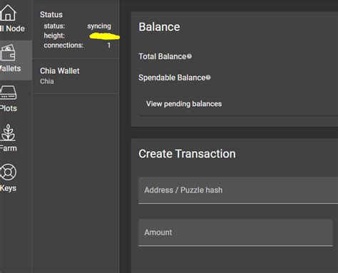 Chia Node Synced But Wallet Isn T Help R Chia