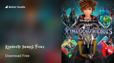 Kingdom Hearts 3 Official Logo