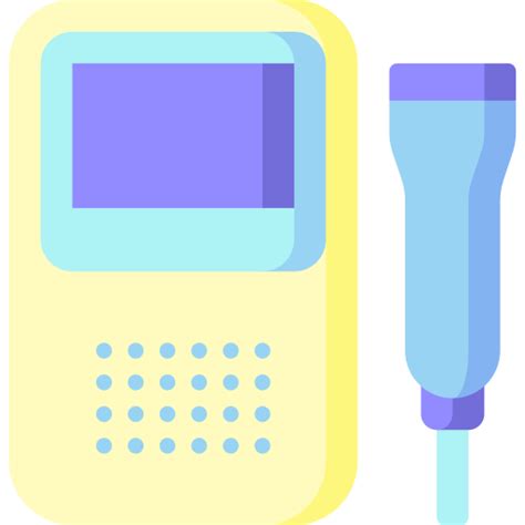 Doppler Fetal Monitor Special Flat Icon