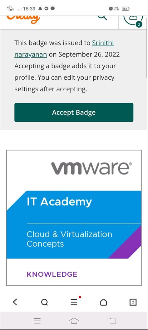 Srinithi Narayanan On Linkedin Successfully Completed The Course Ict