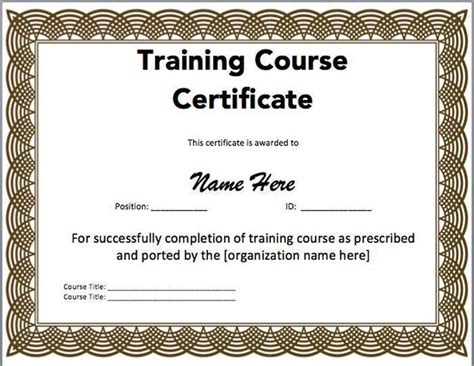 What Is Driver Training Certificate Design Talk