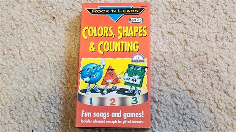 Colors Shapes Counting DVD Rock N Learn 40 OFF